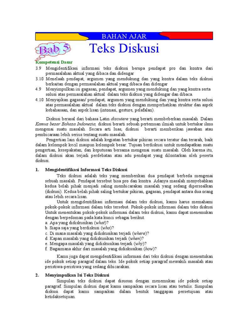 Bahan Ajar Sms 2 | PDF