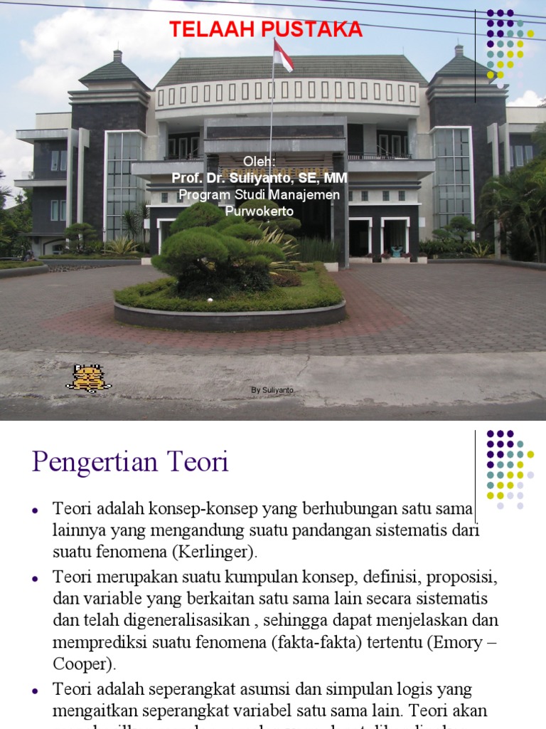 Telaah Pustaka | PDF