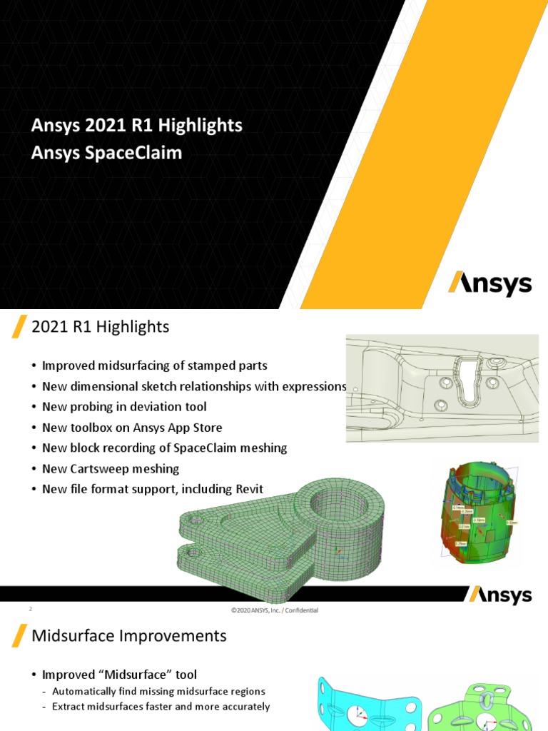 2021R1 SpaceClaim | PDF | Tangent | Geometry