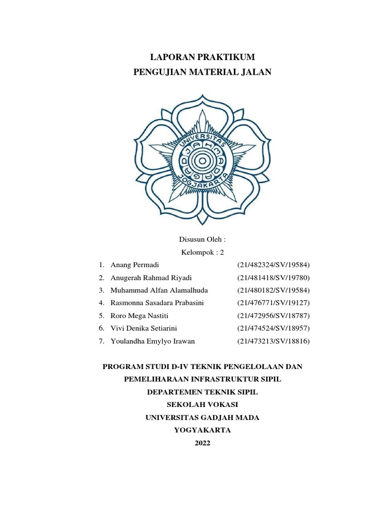 Laporan Praktikum Material Jalan K2 | PDF