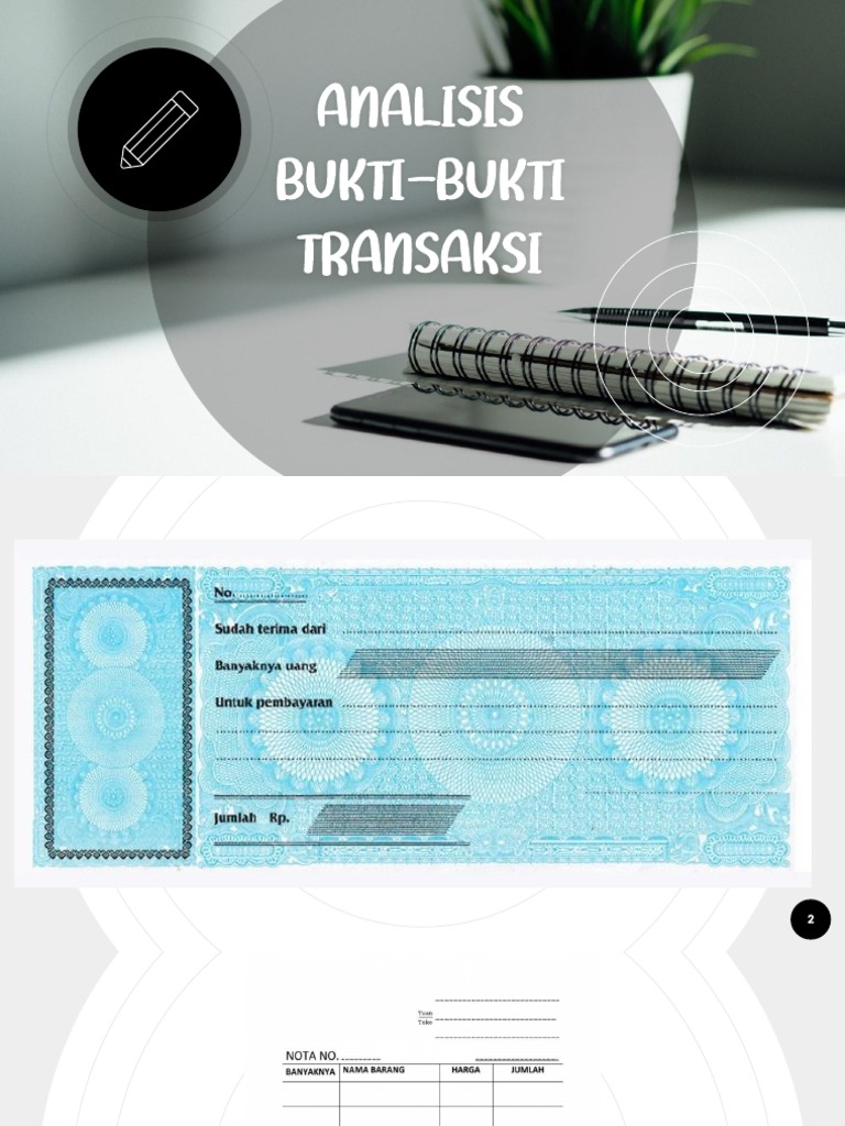 Analisis Bukti Transaksi | PDF