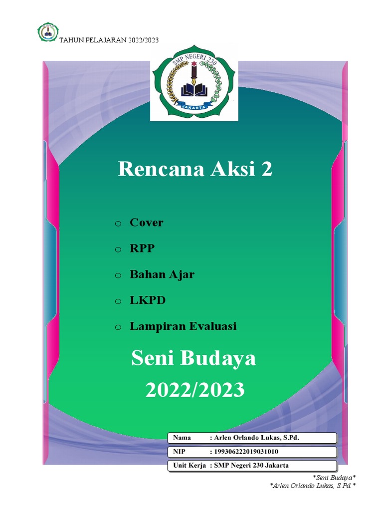 RPP PBL PPG Rencana Aksi 2 | PDF