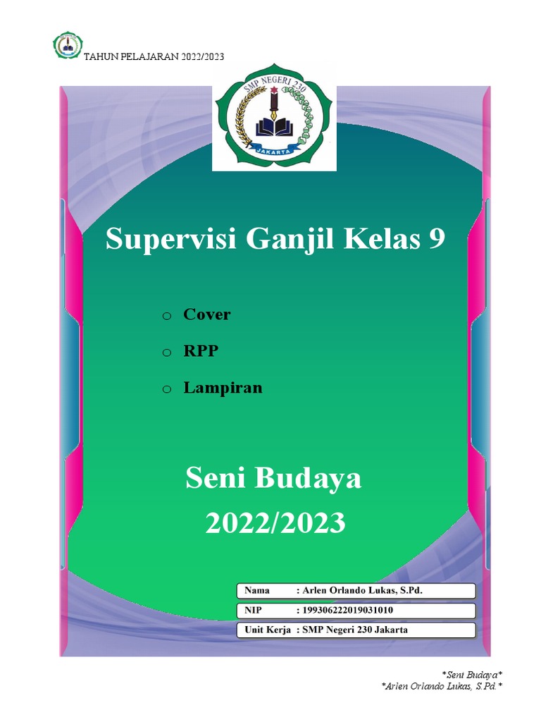 RPP Discovery Learning Supervisi Ganjil 2022-2023 | PDF
