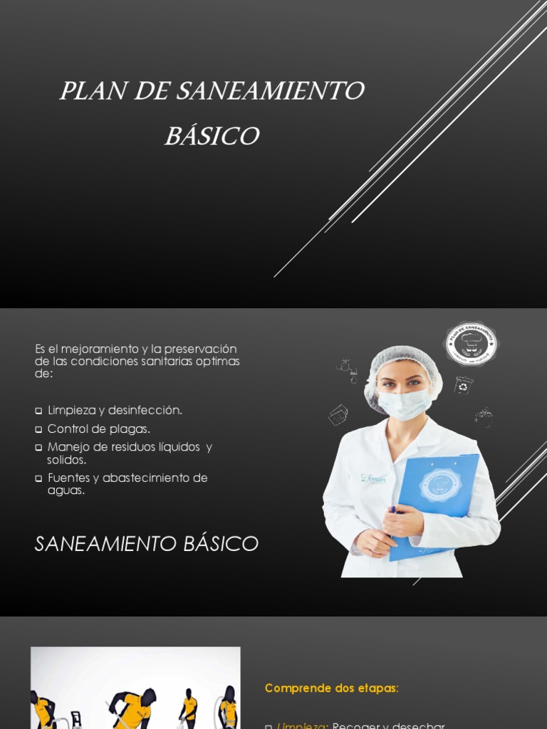 Plan de Saneamiento Basico | PDF | Agua | Residuos