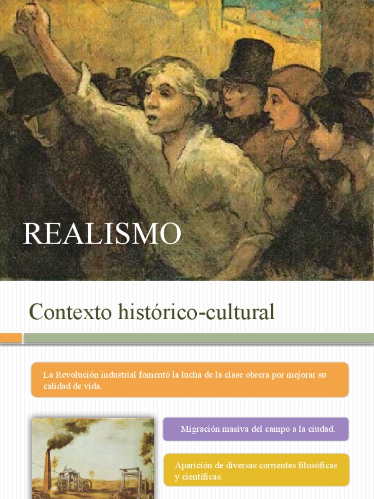 Com4s U4 PPT Realismo | PDF | Realismo literario | Gustave Flaubert
