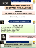 Lecciones de Contratos: Hermanos Mazeaud | PDF