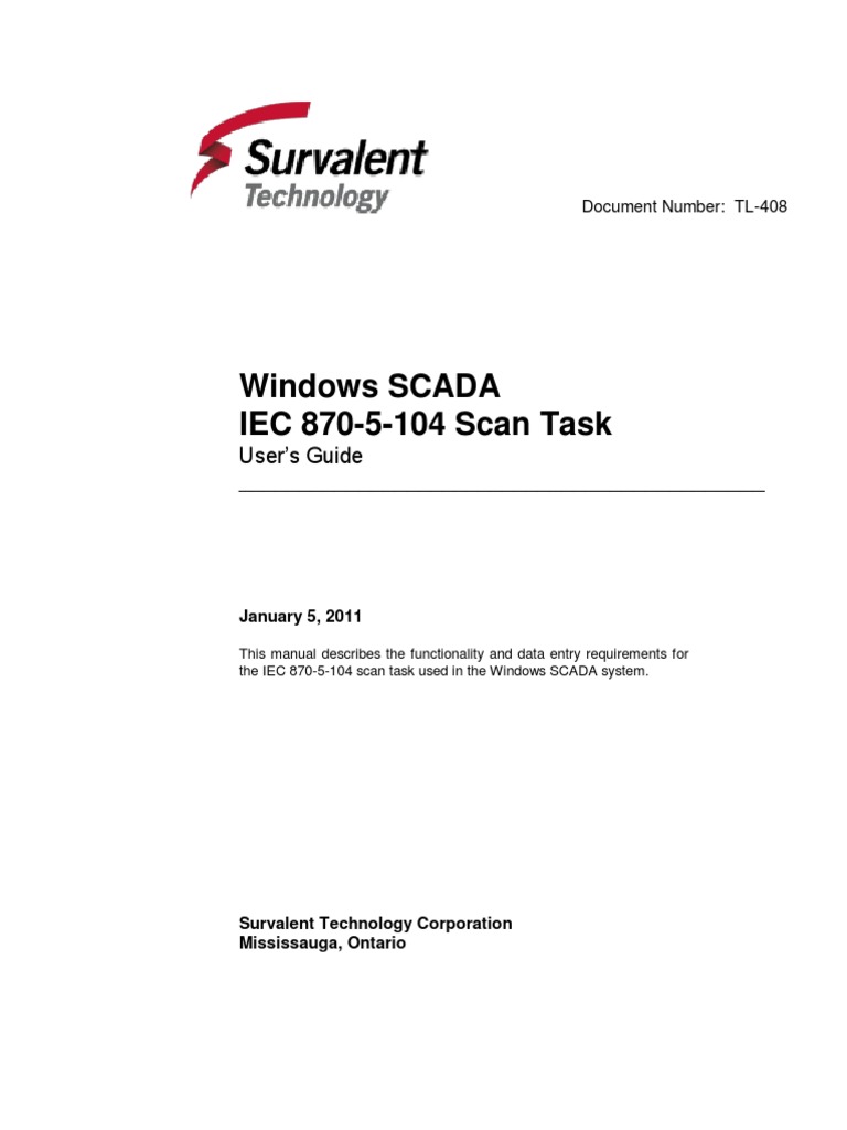 IEC 870-5-104 Scan Task User's Guide | Download Free PDF | Port ... IEC 870-5-104 Scan Task User's Guide | Download Free PDF | Port ...