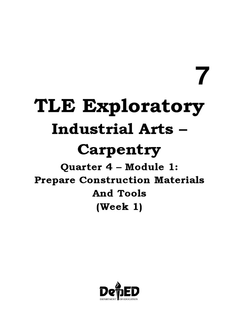 Preparing for Construction: Identifying Essential Carpentry Materials ...