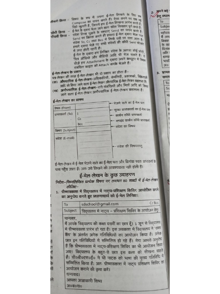 Class 9th, Hindi Grammar | PDF