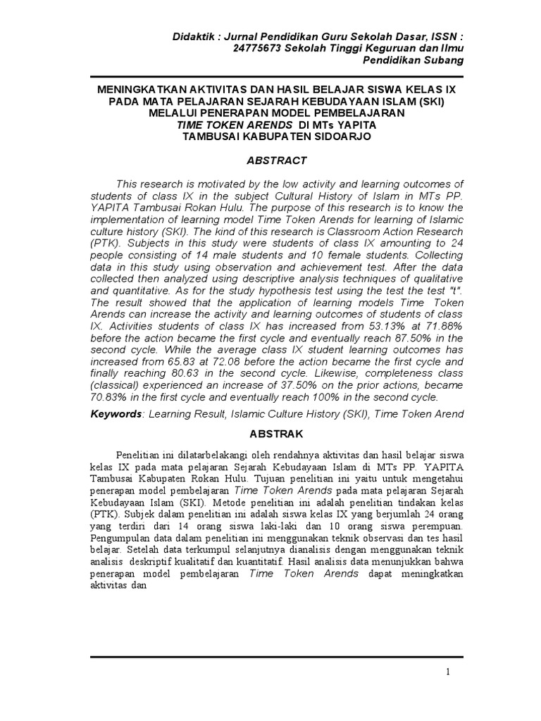 PTK Ski Kelas 9 | PDF | Cognitive Science | Science