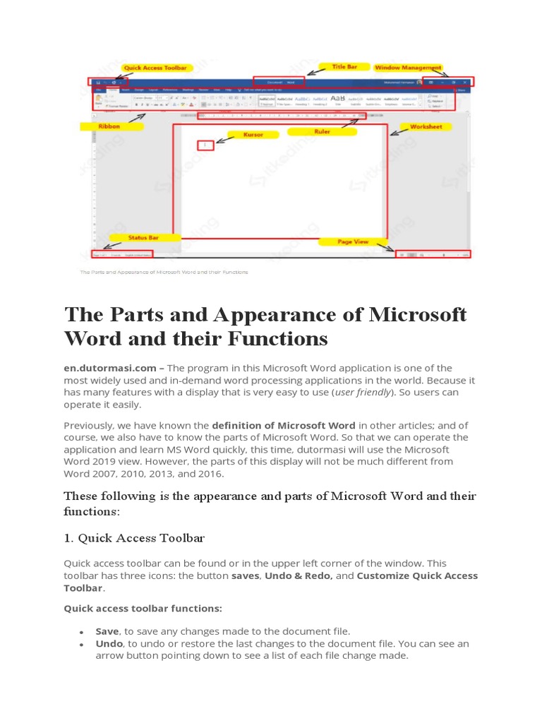 An In-Depth Guide to the Key Areas and Features of the Microsoft PowerPoint Interface | PDF ...