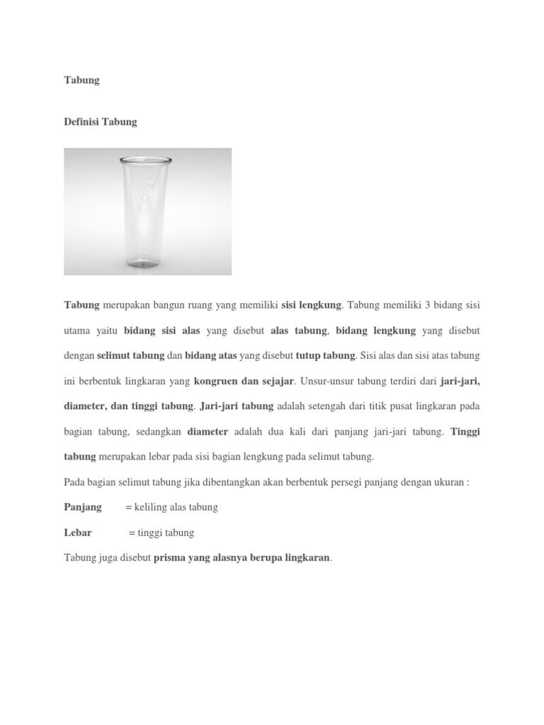 Tabung | PDF