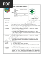Sop Pengelolaan Sampah Domestik Serta Pengelolaan Air Limbah | PDF