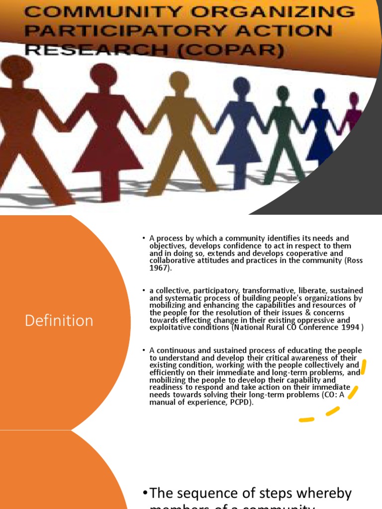 COPAR | PDF | Evaluation | Community