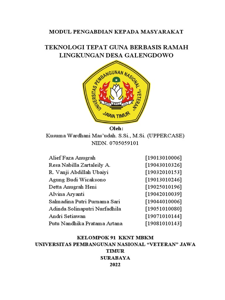 Teknologi Ramah Lingkungan Desa | PDF | Perjalanan | Kesehatan Holistik