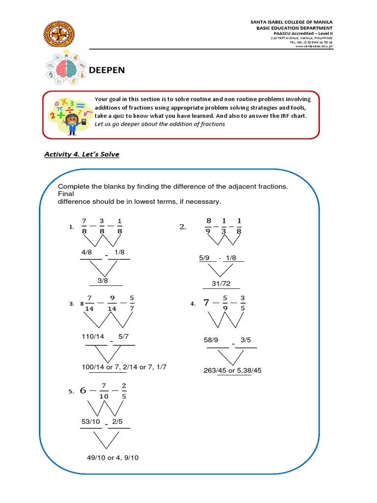 1st Quarter-Module 2 Activity 4 | PDF
