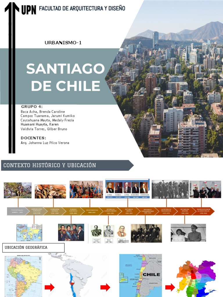 Altura Geográfica de Santiago de Chile | PDF | Santiago