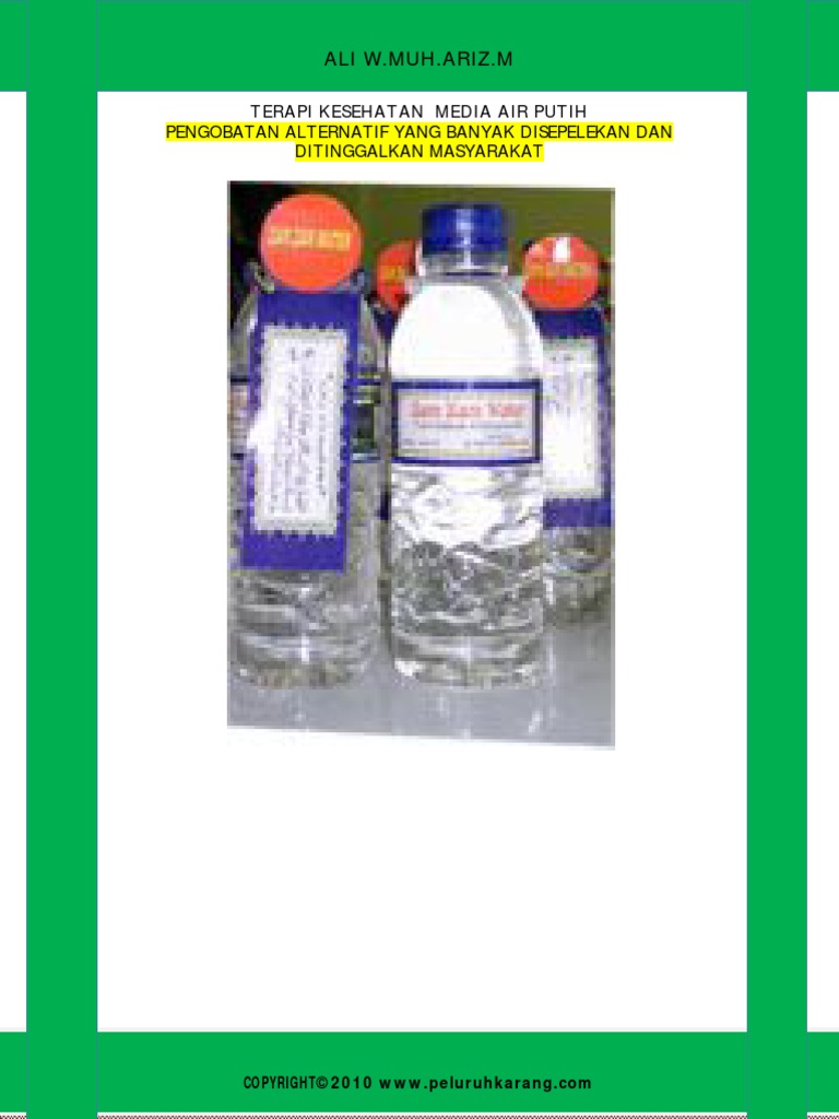Terapi Air Putih | PDF