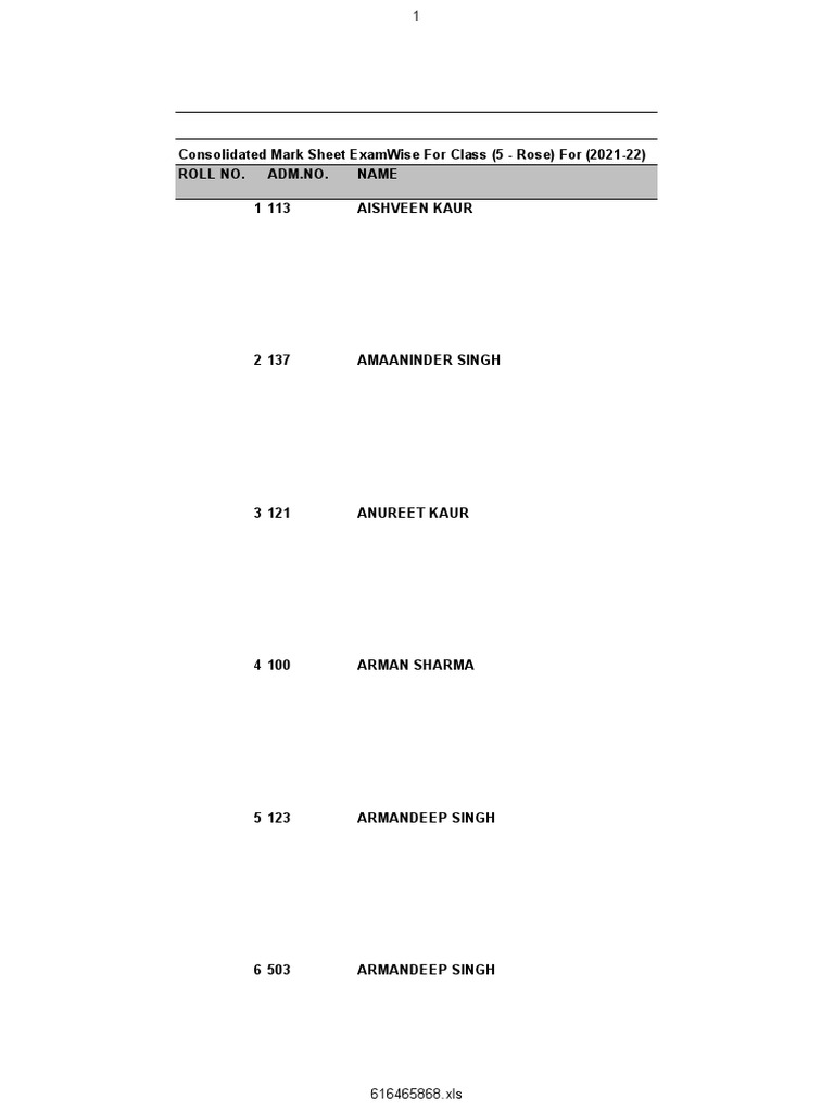 5 - Rose (2021-22) 2 | PDF