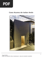Analisis Casa Azuma Tadao Ando | PDF