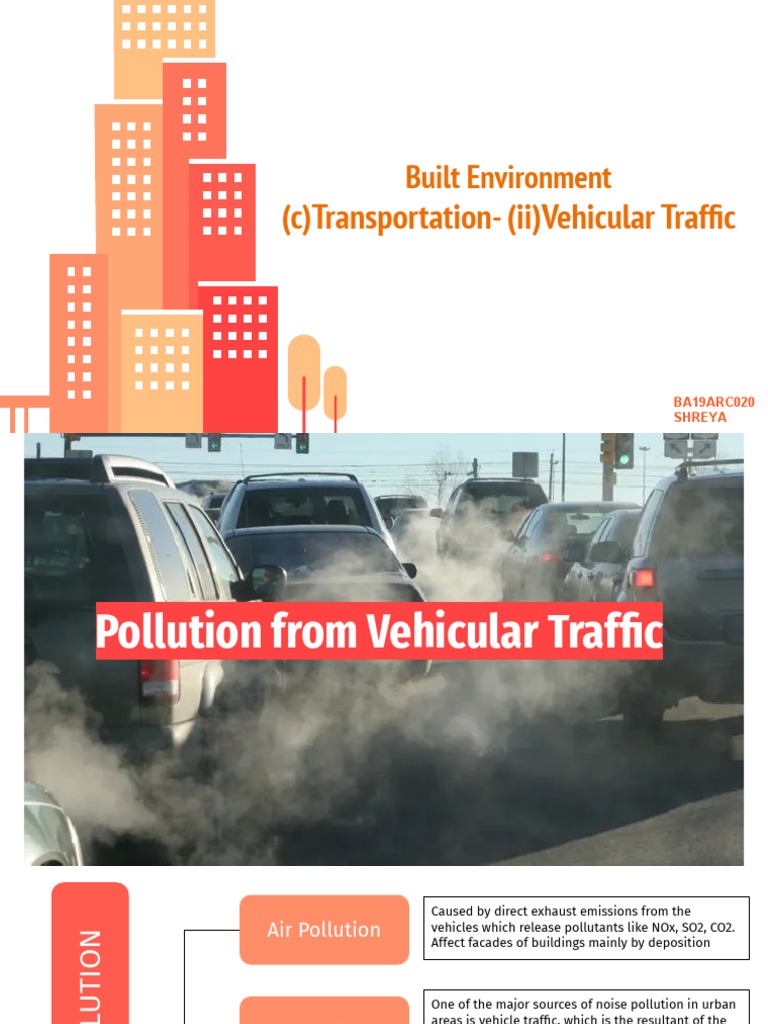 Impact of Vehicular Pollution on Buildings | PDF | Air Pollution ...