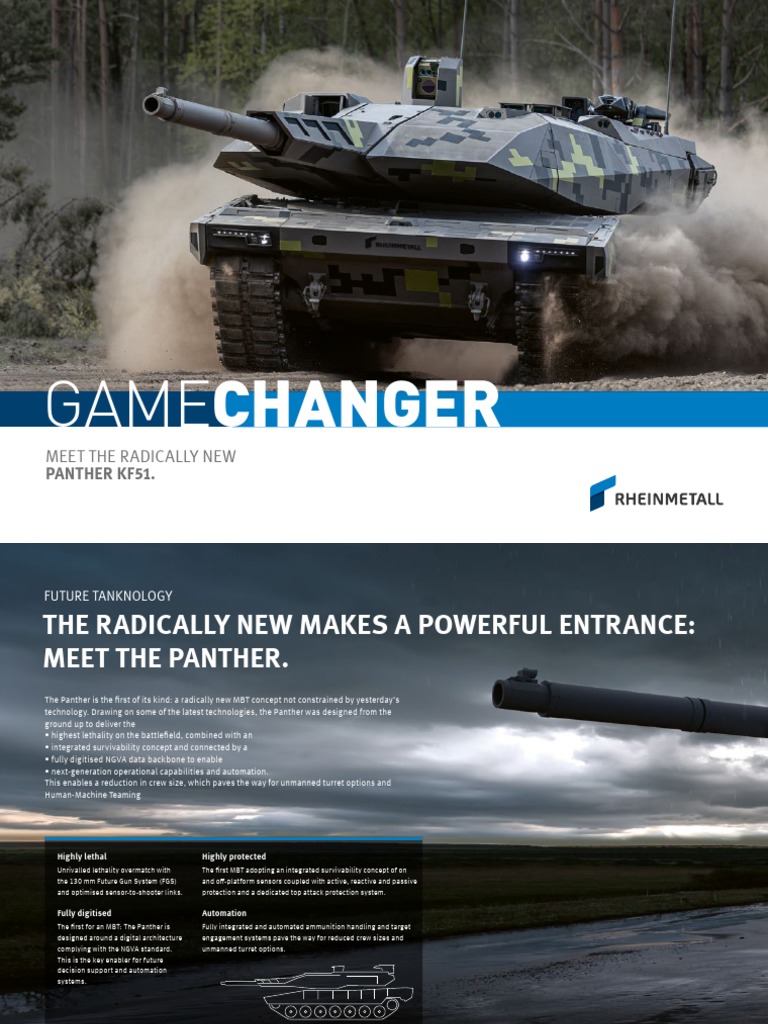 B325e05.22 Panther KF51 | PDF | Gun Turret | Unmanned Aerial Vehicle