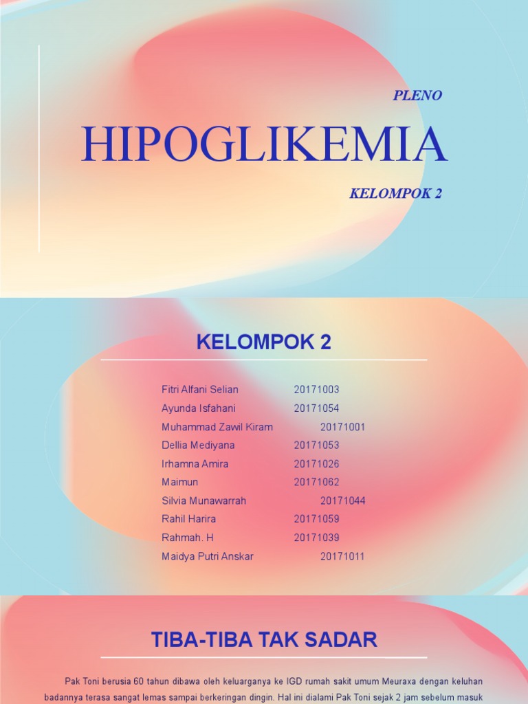Panduan Hipoglikemia untuk Mahasiswa | PDF | Pengembangan Diri ...