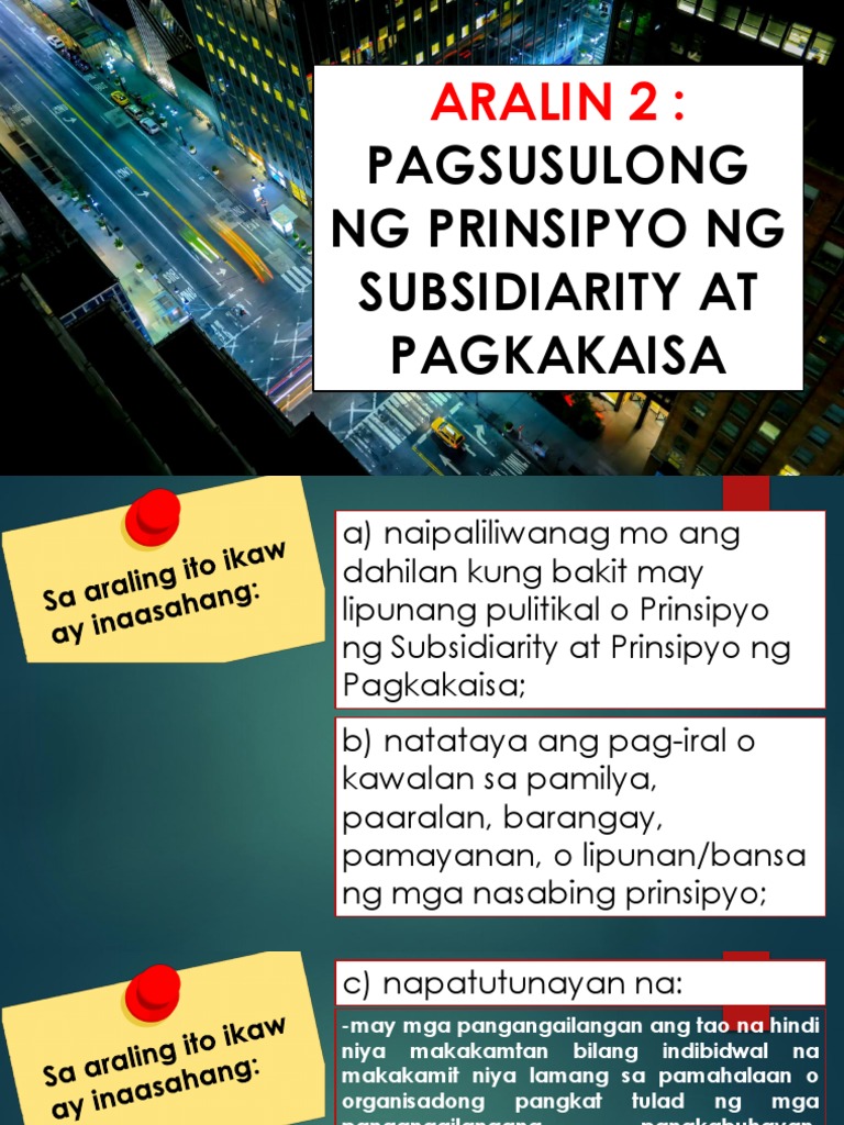 Q1 ESP Aralin 2 Presentation | PDF