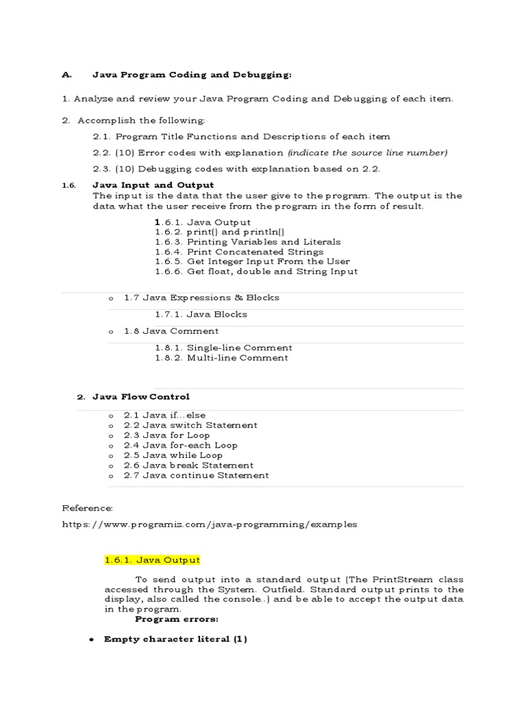 INTERMEDIATE PROGRAMMING. Assessment. | PDF | Programming | Computer Program