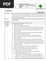 Sop Penanganan Neonatus Dengan Sepsis | PDF