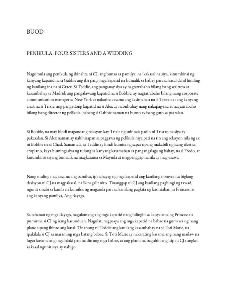 Summary Essay Filipino | PDF