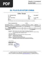Elevators Quotation For Supply & Installation of Lifts Project: DAR ...