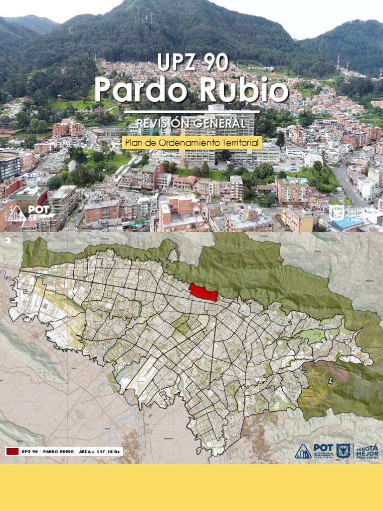 Mapa y Ordenamiento de Pardo Rubio | PDF | Economias | Transporte