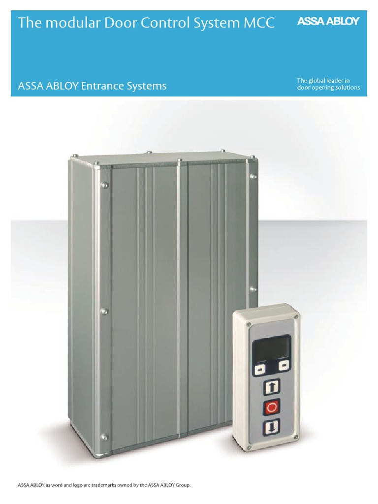 Assa Abloy MCC | PDF | Door | Programmable Logic Controller