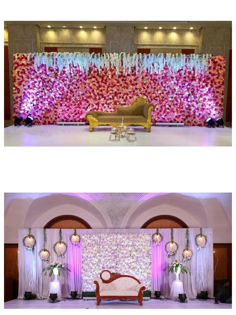 Wedding Stage Decoration | PDF