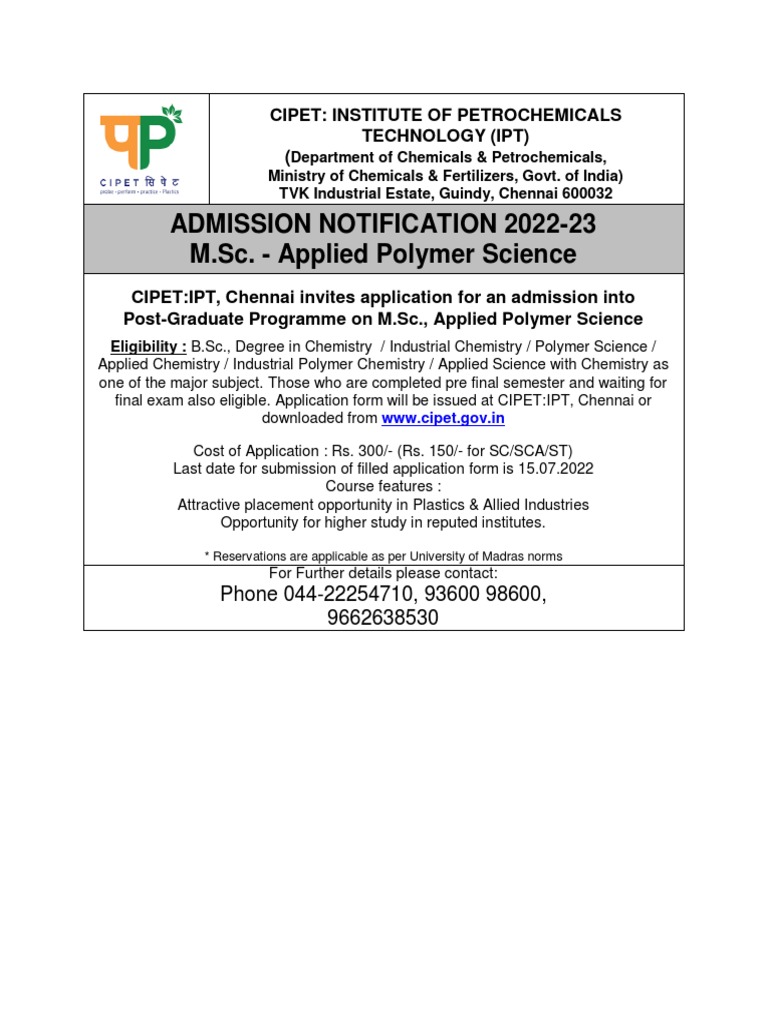 M.SC Advt | PDF | Technology & Engineering