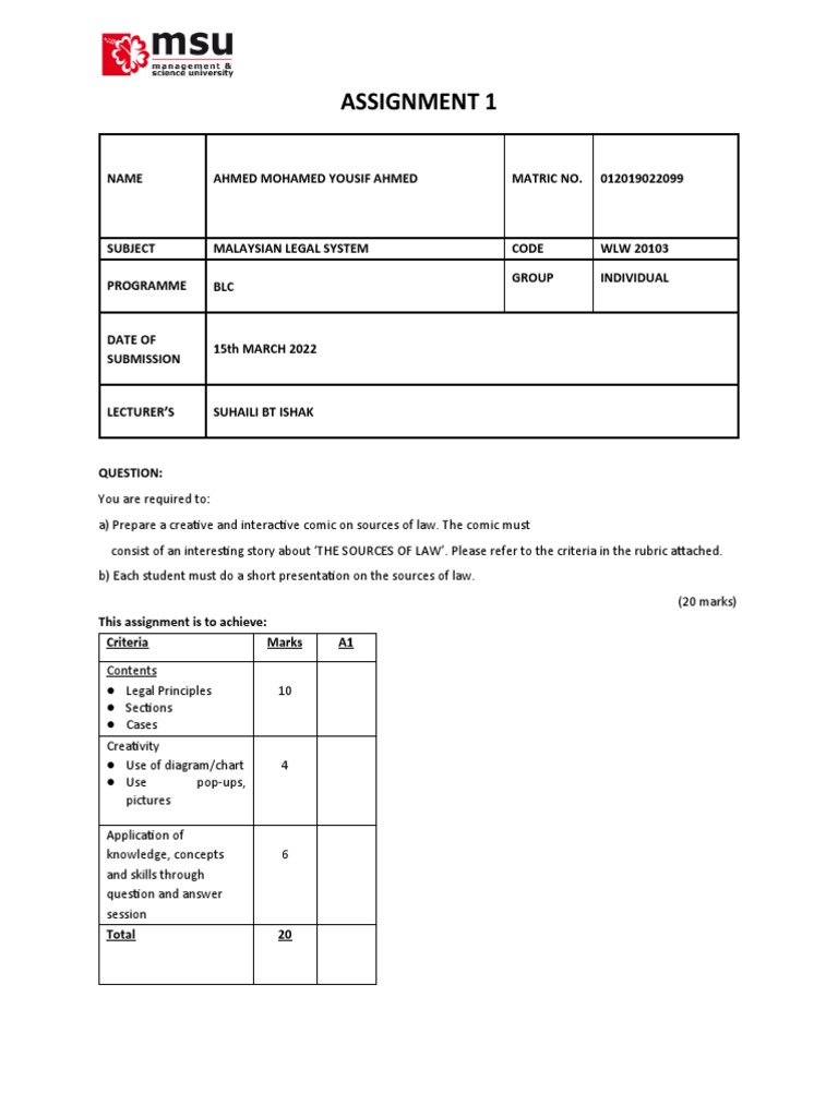 Assignment 1 MLS 2022 | Download Free PDF | Communication | Behavior Modification