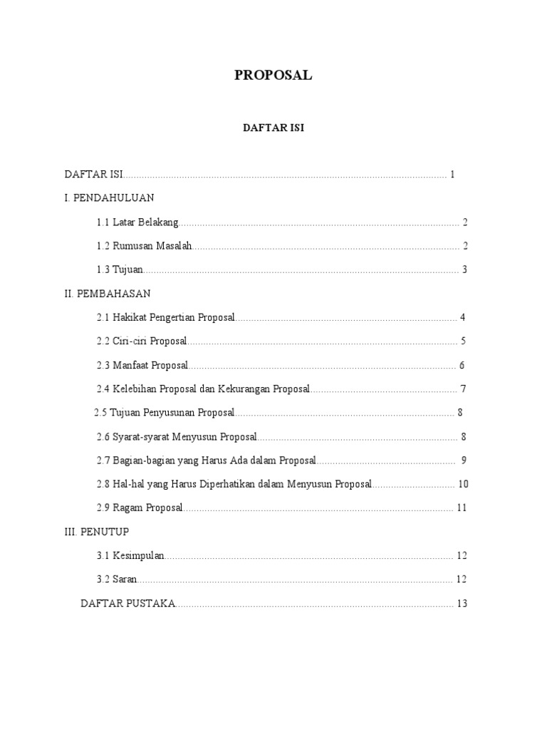 Panduan Lengkap Menyusun Proposal | PDF | Karier & Perkembangan | Seni