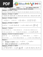 Exercices Corrigés De Calcul Littéral 2ac Pdf