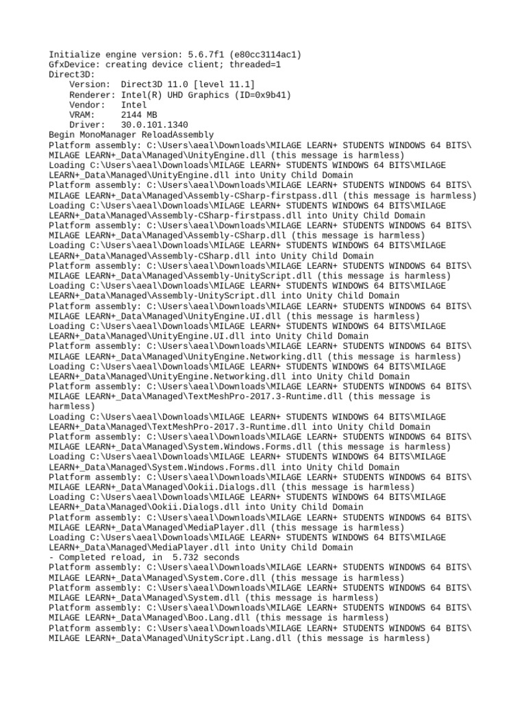 Output Log | PDF | Microsoft Windows | Operating System Families