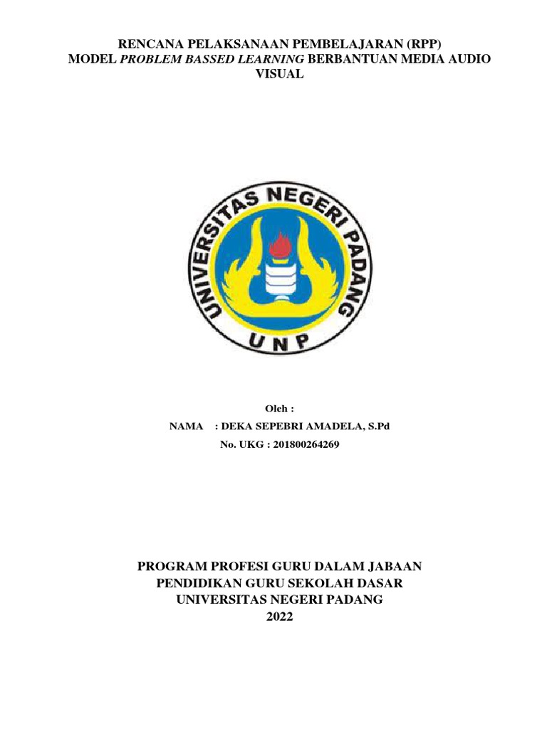 RPP Rencana Aksi 1 | PDF | Karier & Perkembangan