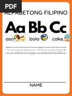 Filipino Abakada Alphabet Chart | PDF