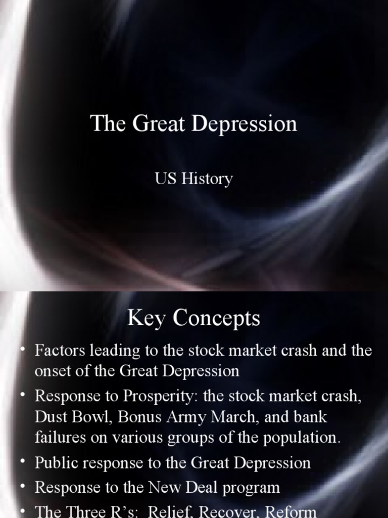 Great Depression | PDF | Great Depression | Franklin D. Roosevelt