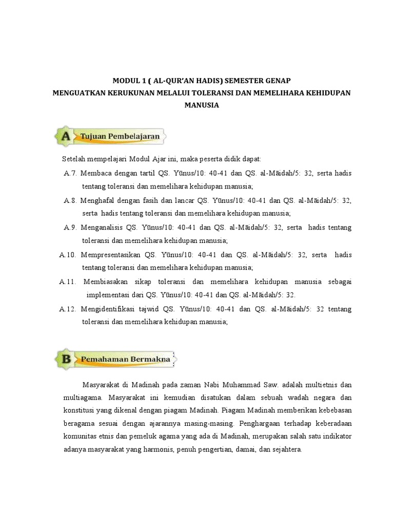 Modul Ajar Kelas Xi Genap | PDF