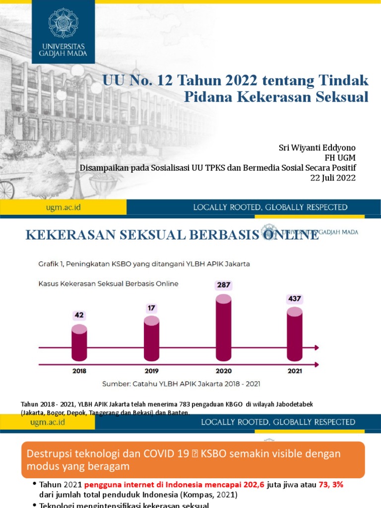 UU Tindak Pidana Kekerasan Seksual - Dan Media Sosial Dinas Pemberdayaan Perepuan Anak DIY | PDF ...