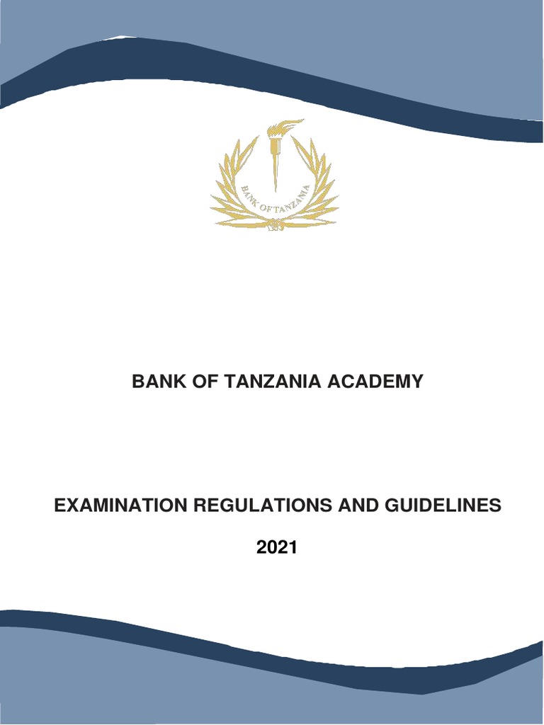BOT Academy Examination Regulations and Guidelines 2021 | PDF | Test ...