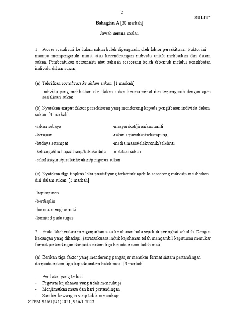 SS ToV SEM 1 2022 | PDF