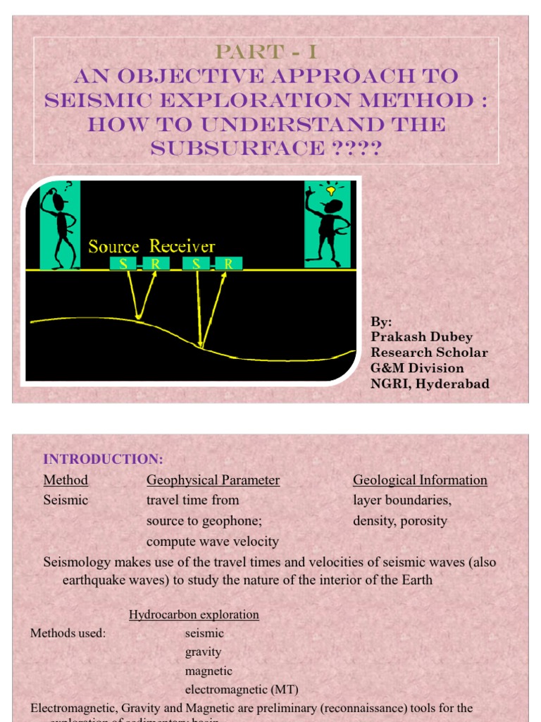 Fundamental of Seismic Method | PDF | Seismology | Waves