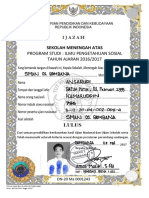 Ijazah SMK | PDF
