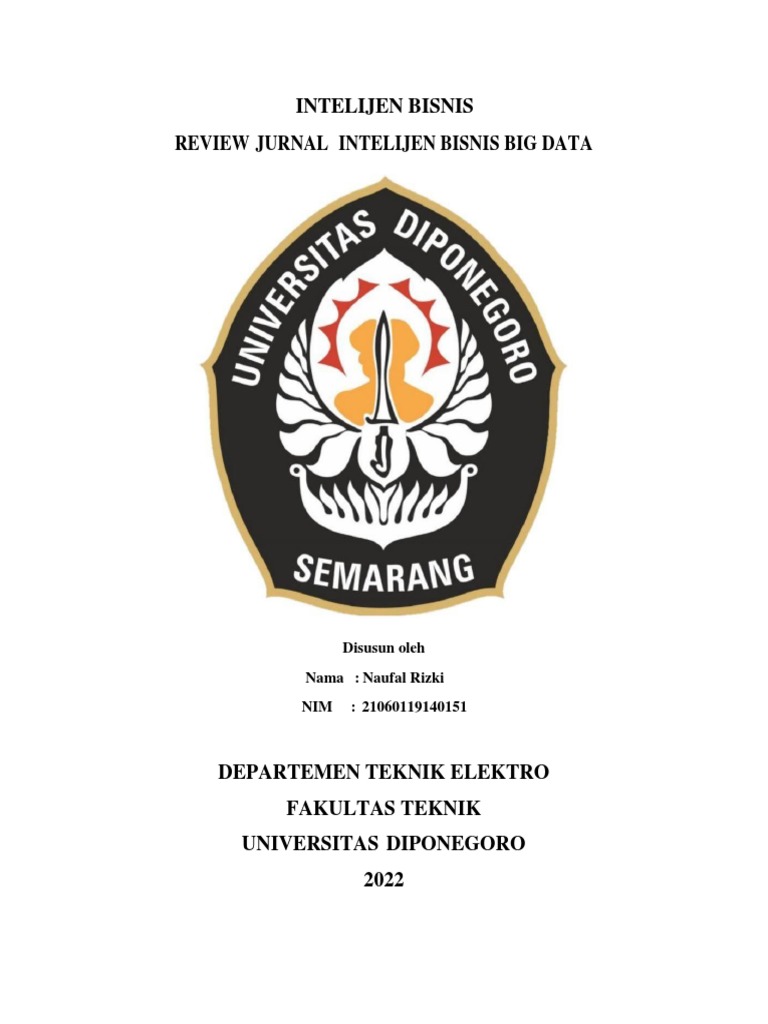 Naufal Rizki 21060119140151 INTELIJEN BI Big Data | PDF